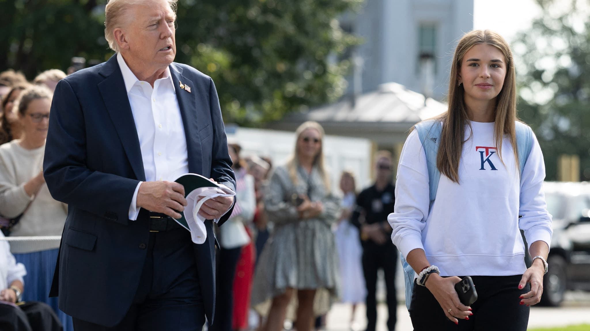 Kai Trump, la petite-fille de Donald Trump, crée la polémique avec son ...