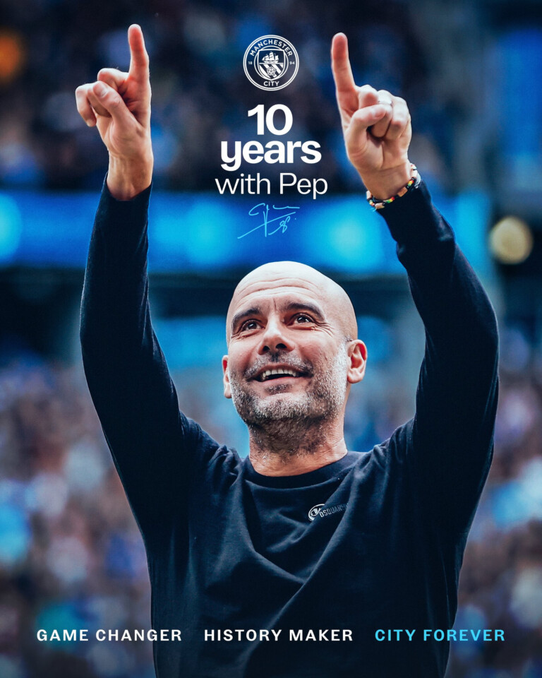 Official! Pep Guardiola leaves Manchester City: the end of a historic ...